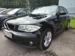 Black BMW 116 2005 in Riga, with an engine capacity of 1.60 L and mileage of 233 thousand km for 1990 €, photo 5 on AUTOMOTO.COM.LV
