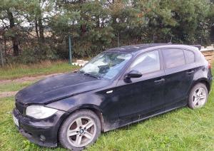 Black BMW 116 2005 in Vilnius, with an engine capacity of 1.60 L and mileage of 192 thousand km for 780 €, photo 4 on AUTOMOTO.COM.LV