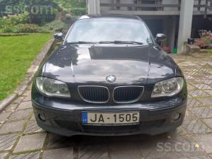Черный БМВ 116 2005 в Рига, объемом двигателя 1.60 л и пробегом 256 тыс. км за 1500 €, фото  на AUTOMOTO.COM.LV
