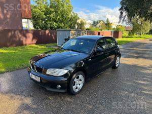 BMW 116 2005 in Riga on AUTOMOTO.COM.LV Black BMW 116 2005 in Riga, with an engine capacity of 1.60 L and mileage of 256 thousand km for 2150 €, photo 1 on AUTOMOTO.COM.LV