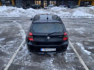 Black BMW 116 2006 in Klaipeda, with an engine capacity of 1.60 L and mileage of 288 thousand km for 3299 €, photo 6 on AUTOMOTO.COM.LV