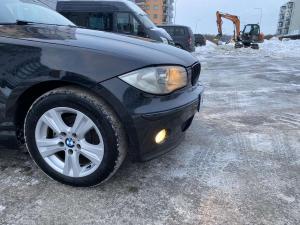 Black BMW 116 2006 in Klaipeda, with an engine capacity of 1.60 L and mileage of 288 thousand km for 3299 €, photo 7 on AUTOMOTO.COM.LV