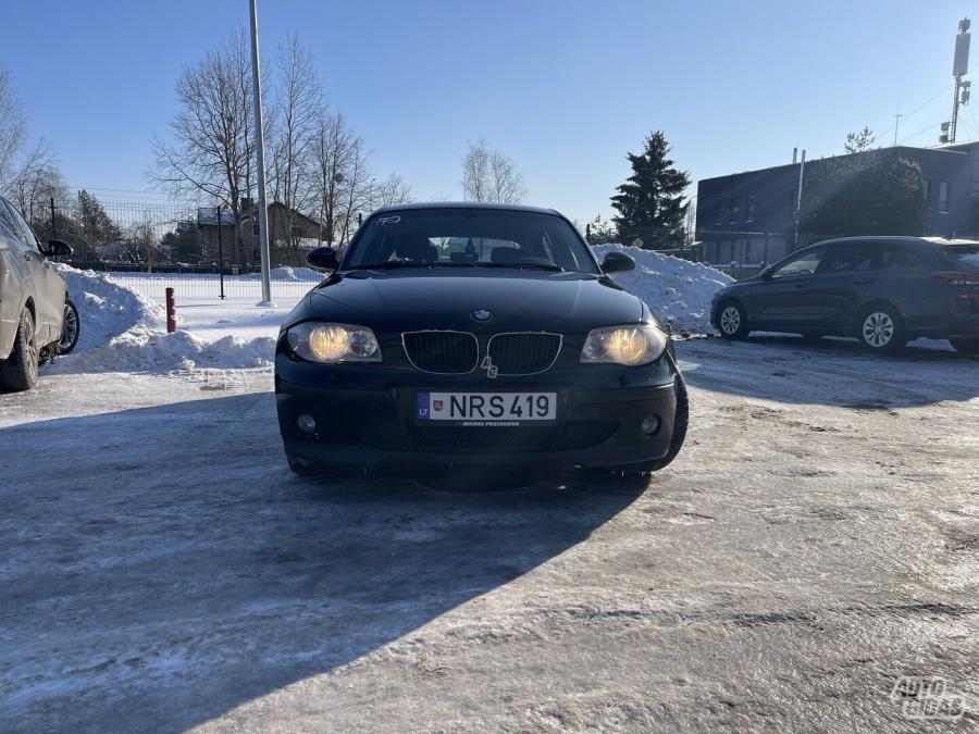 Melns BMW 116 2006 Kauņa, ar dzinēja tilpumu 1.60 L un nobraukumu 250 tūkst. km par 2000 €, foto 3 vietnē AUTOMOTO.COM.LV
