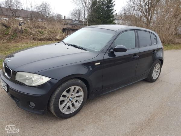 Black BMW 116 2006 in Radviliskis, with an engine capacity of 1.60 L and mileage of 322 thousand km for 1650 €, photo 1 on AUTOMOTO.COM.LV
