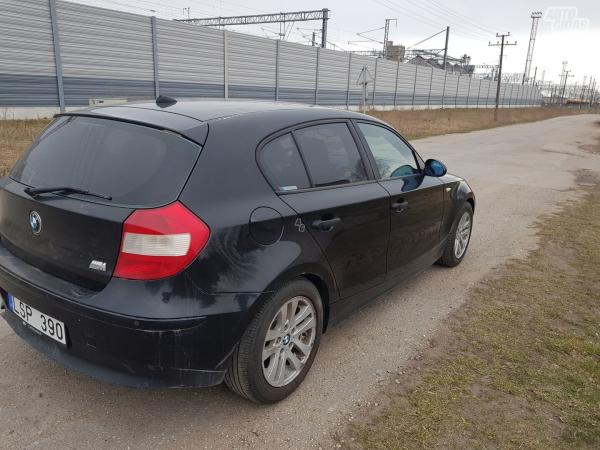 Black BMW 116 2006 in Radviliskis, with an engine capacity of 1.60 L and mileage of 322 thousand km for 1650 €, photo 4 on AUTOMOTO.COM.LV