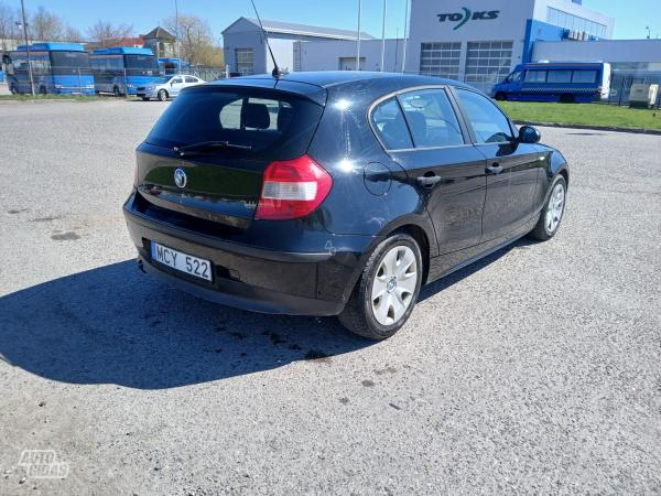Melns BMW 116 2006 Klaipėda, ar dzinēja tilpumu 1.60 L un nobraukumu 187 tūkst. km par 2000 €, foto 6 vietnē AUTOMOTO.COM.LV