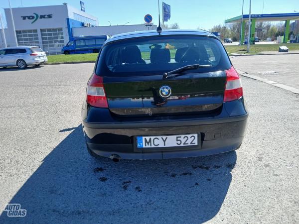 Black BMW 116 2006 in Klaipeda, with an engine capacity of 1.60 L and mileage of 187 thousand km for 2000 €, photo 5 on AUTOMOTO.COM.LV