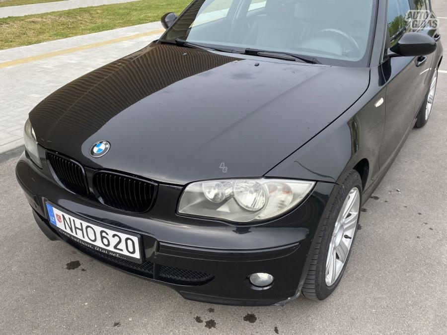 Black BMW 116 2006 in Klaipeda, with an engine capacity of 1.60 L and mileage of 289 thousand km for 3399 €, photo 4 on AUTOMOTO.COM.LV