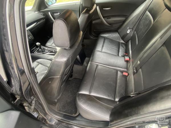 Black BMW 116 2006 in Klaipeda, with an engine capacity of 1.60 L and mileage of 289 thousand km for 3399 €, photo 10 on AUTOMOTO.COM.LV
