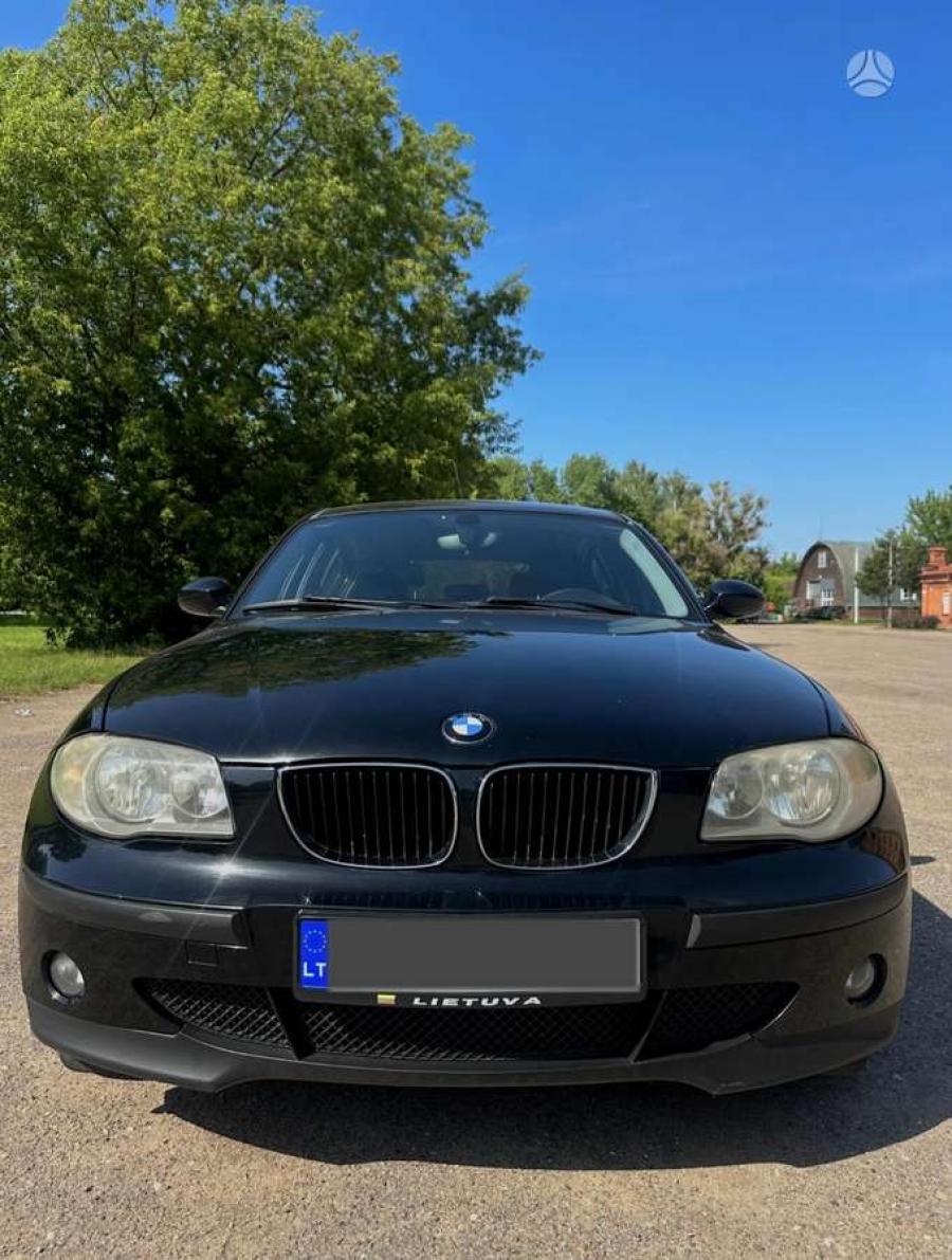 Melns BMW 116 2006 Kauņa, ar dzinēja tilpumu 1.60 L un nobraukumu 173 tūkst. km par 2200 €, foto 1 vietnē AUTOMOTO.COM.LV