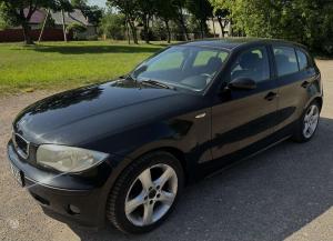 Melns BMW 116 2006 Kauņa, ar dzinēja tilpumu 1.60 L un nobraukumu 173 tūkst. km par 2200 €, foto 3 vietnē AUTOMOTO.COM.LV
