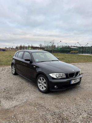 Black BMW 116 2007 in Siauliai, with an engine capacity of 1.60 L and mileage of 378 thousand km for 2900 €, photo 3 on AUTOMOTO.COM.LV