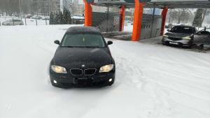 Black BMW 116 2007 in Vilnius, with an engine capacity of 1.60 L and mileage of 250 thousand km for 1499 €, photo  on AUTOMOTO.COM.LV