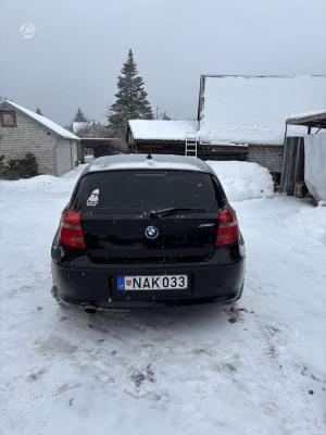 Black BMW 116 2007 in Kaunas, with an engine capacity of 1.60 L and mileage of 227 thousand km for 2100 €, photo 4 on AUTOMOTO.COM.LV