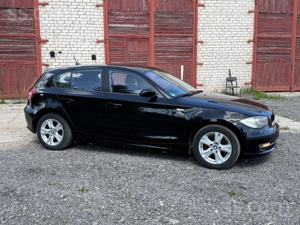 Черный БМВ 116 2007 в Лудза, объемом двигателя 1.60 л и пробегом 210 тыс. км за 3350 €, фото 4 на AUTOMOTO.COM.LV