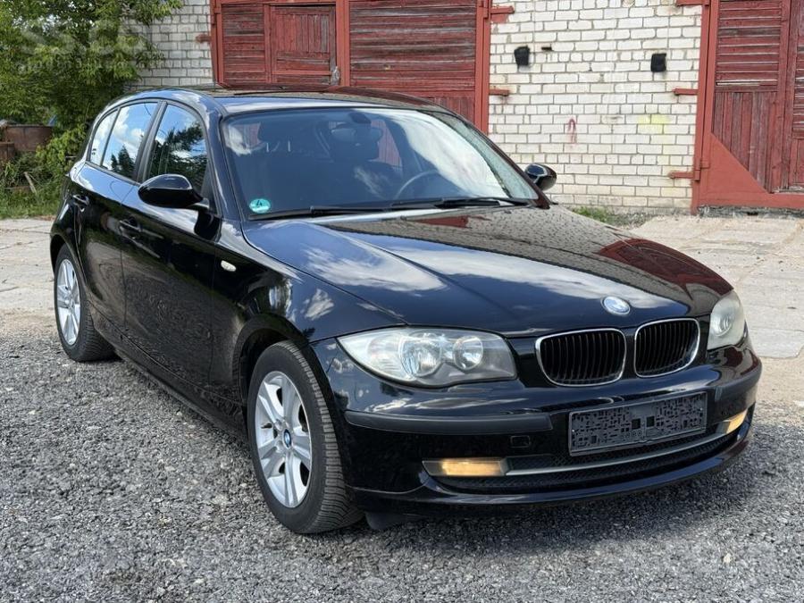 Melns BMW 116 2007 Ludza, ar dzinēja tilpumu 1.60 L un nobraukumu 210 tūkst. km par 3350 €, foto 12 vietnē AUTOMOTO.COM.LV