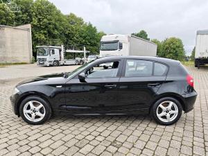 Black BMW 116 2007 in Marijampole, with an engine capacity of 1.60 L and mileage of 215 thousand km for 2650 €, photo 6 on AUTOMOTO.COM.LV
