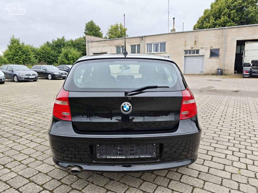 Black BMW 116 2007 in Marijampole, with an engine capacity of 1.60 L and mileage of 215 thousand km for 2650 €, photo 9 on AUTOMOTO.COM.LV