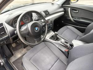 Black BMW 116 2007 in Marijampole, with an engine capacity of 1.60 L and mileage of 215 thousand km for 2650 €, photo 14 on AUTOMOTO.COM.LV
