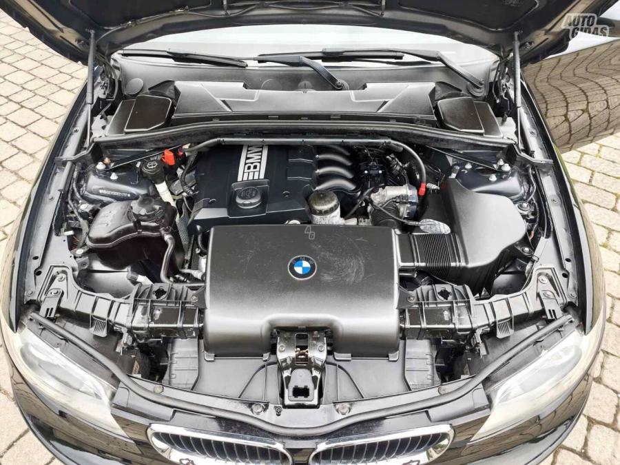 Black BMW 116 2007 in Marijampole, with an engine capacity of 1.60 L and mileage of 215 thousand km for 2650 €, photo 25 on AUTOMOTO.COM.LV