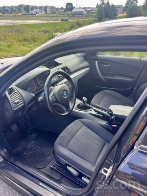 Melns BMW 116 2007 Ogre, ar dzinēja tilpumu 1.60 L un nobraukumu 225 tūkst. km par 2200 €, foto 9 vietnē AUTOMOTO.COM.LV