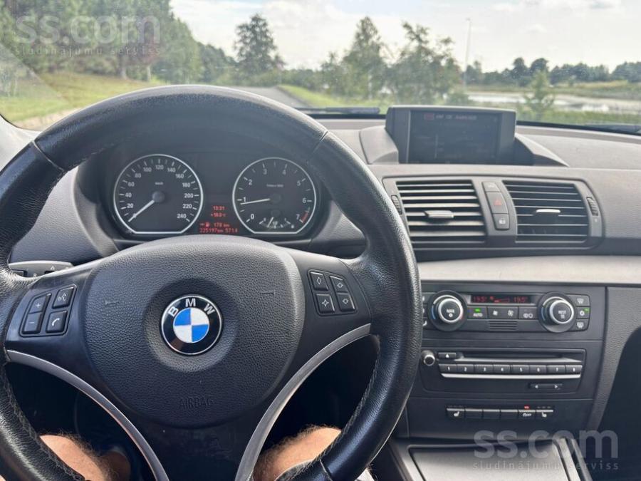 Melns BMW 116 2007 Ogre, ar dzinēja tilpumu 1.60 L un nobraukumu 225 tūkst. km par 2200 €, foto 10 vietnē AUTOMOTO.COM.LV