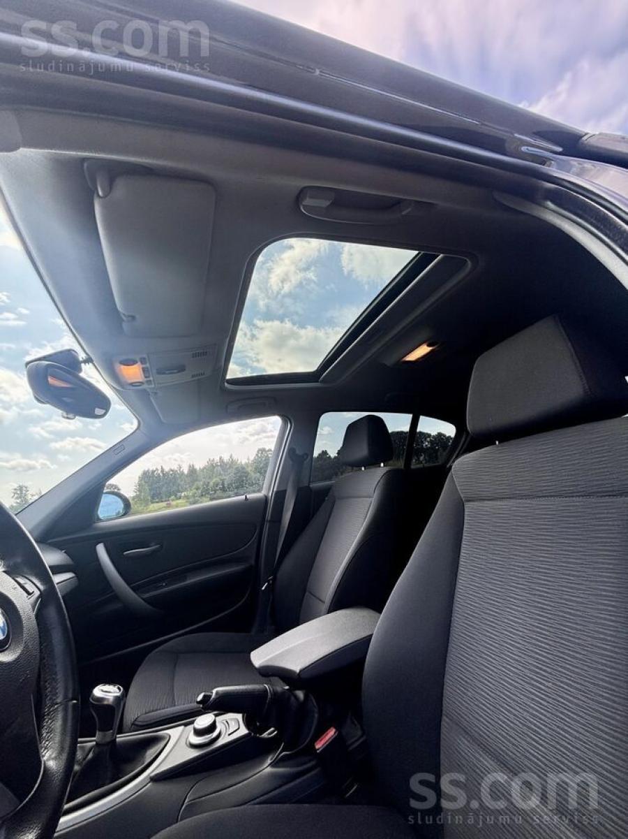 Melns BMW 116 2007 Ogre, ar dzinēja tilpumu 1.60 L un nobraukumu 225 tūkst. km par 2200 €, foto 11 vietnē AUTOMOTO.COM.LV