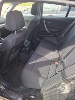 Melns BMW 116 2007 Panevēža, ar dzinēja tilpumu 1.60 L un nobraukumu 275 tūkst. km par 1950 €, foto 7 vietnē AUTOMOTO.COM.LV
