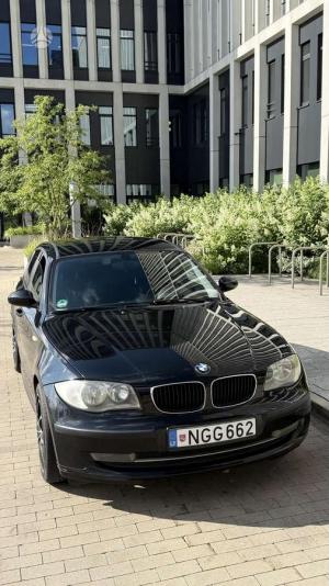 Black BMW 116 2007 in Vilnius, with an engine capacity of 1.60 L and mileage of 205 thousand km for 2000 €, photo 4 on AUTOMOTO.COM.LV