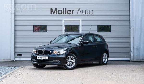 Black BMW 116 2008 in Jelgava, with an engine capacity of 1.60 L and mileage of 188 thousand km for 2250 €, photo 1 on AUTOMOTO.COM.LV