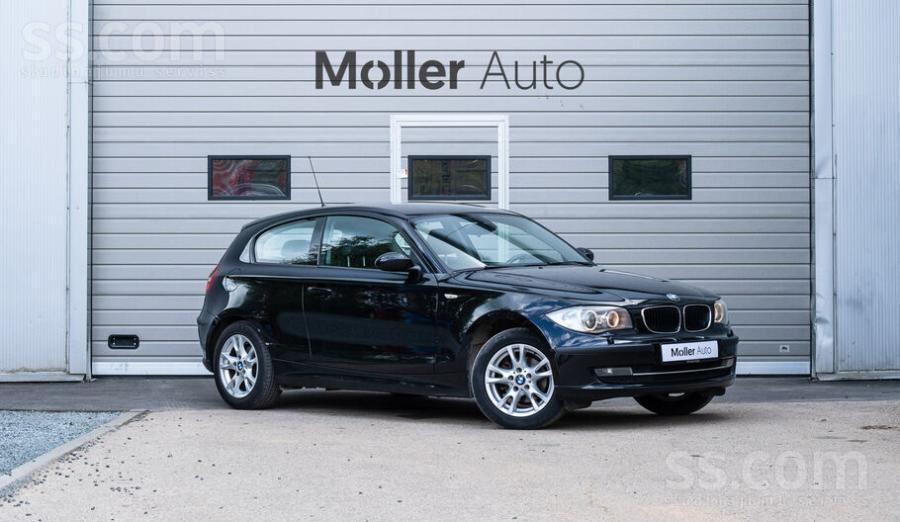 Black BMW 116 2008 in Jelgava, with an engine capacity of 1.60 L and mileage of 188 thousand km for 2250 €, photo 2 on AUTOMOTO.COM.LV
