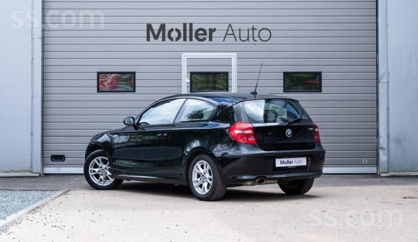 Black BMW 116 2008 in Jelgava, with an engine capacity of 1.60 L and mileage of 188 thousand km for 2250 €, photo 3 on AUTOMOTO.COM.LV