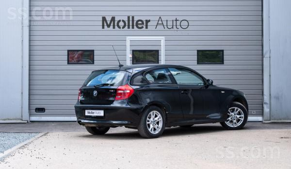 Black BMW 116 2008 in Jelgava, with an engine capacity of 1.60 L and mileage of 188 thousand km for 2250 €, photo 4 on AUTOMOTO.COM.LV