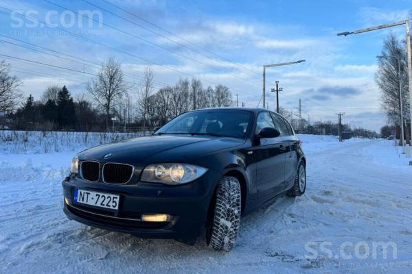 Melns BMW 116 2008 Rīga, ar dzinēja tilpumu 1.60 L un nobraukumu 300 tūkst. km par 3550 €, foto 1 vietnē AUTOMOTO.COM.LV