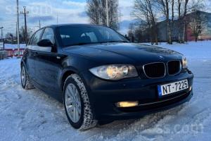 Black BMW 116 2008 in Riga, with an engine capacity of 1.60 L and mileage of 300 thousand km for 3550 €, photo 2 on AUTOMOTO.COM.LV