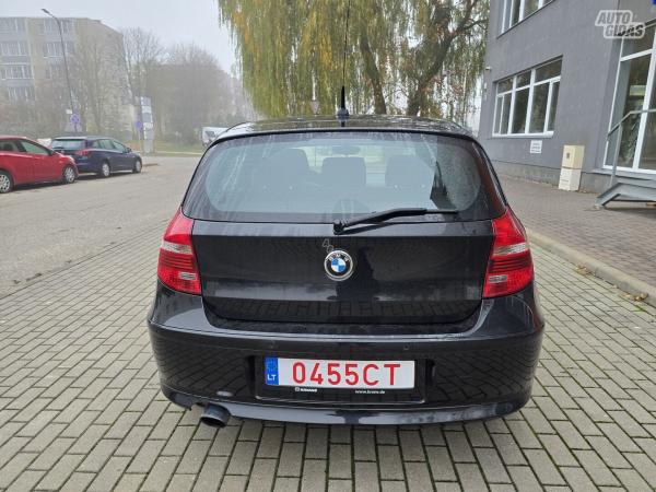 Melns BMW 116 2008 Kauņa, ar dzinēja tilpumu 1.60 L un nobraukumu 260 tūkst. km par 3200 €, foto 6 vietnē AUTOMOTO.COM.LV