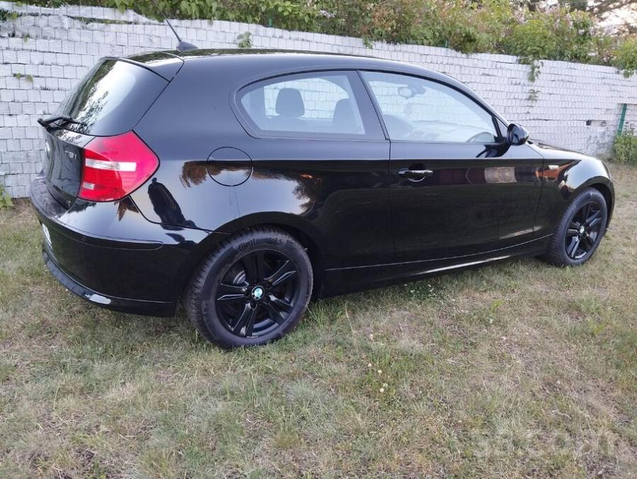 Melns BMW 116 2008 Bauska, ar dzinēja tilpumu 1.60 L un nobraukumu 235 tūkst. km par 3150 €, foto 6 vietnē AUTOMOTO.COM.LV