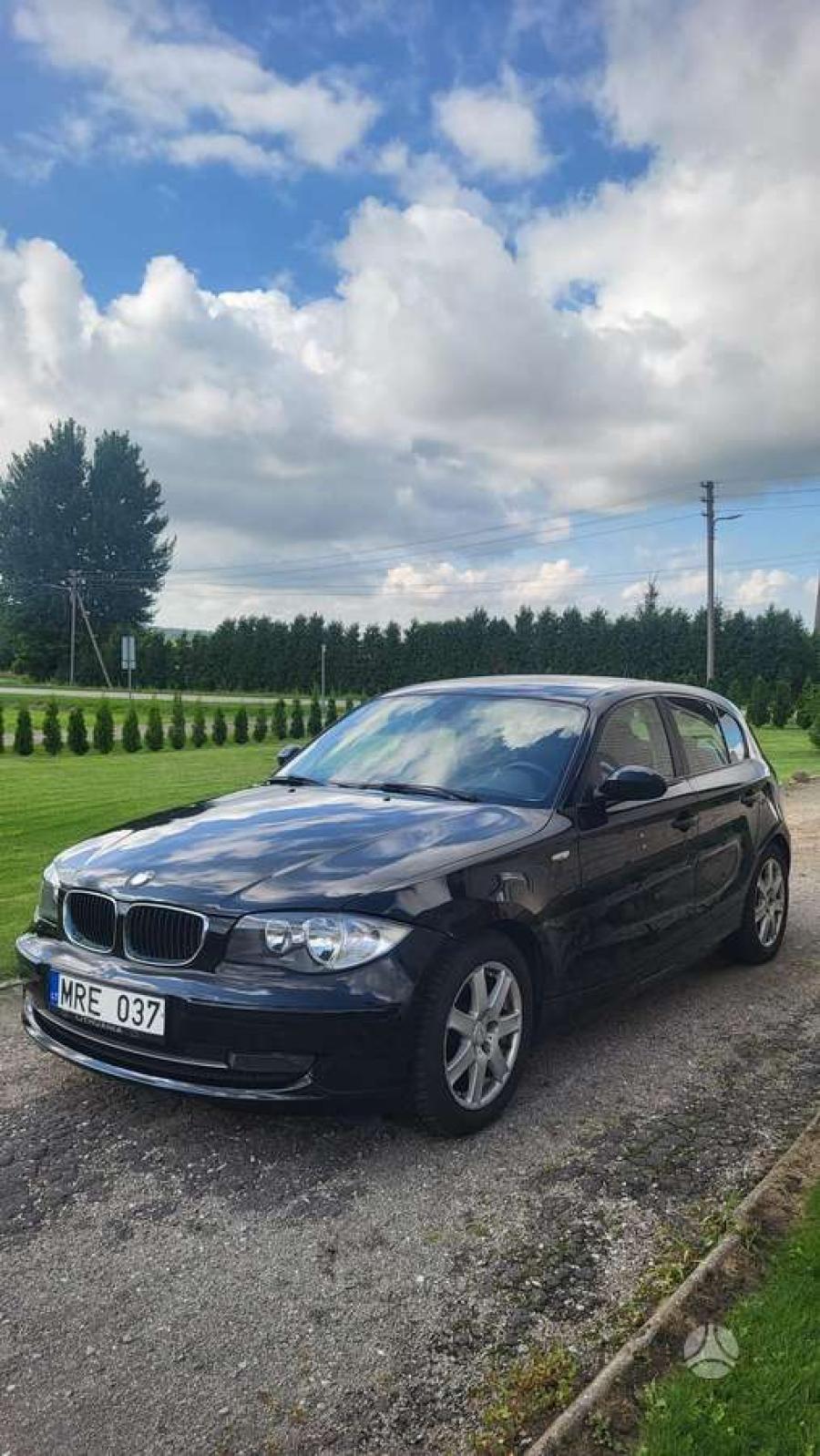 Melns BMW 116 2008 Marijampole, ar dzinēja tilpumu 1.60 L un nobraukumu 166 tūkst. km par 3900 €, foto 3 vietnē AUTOMOTO.COM.LV