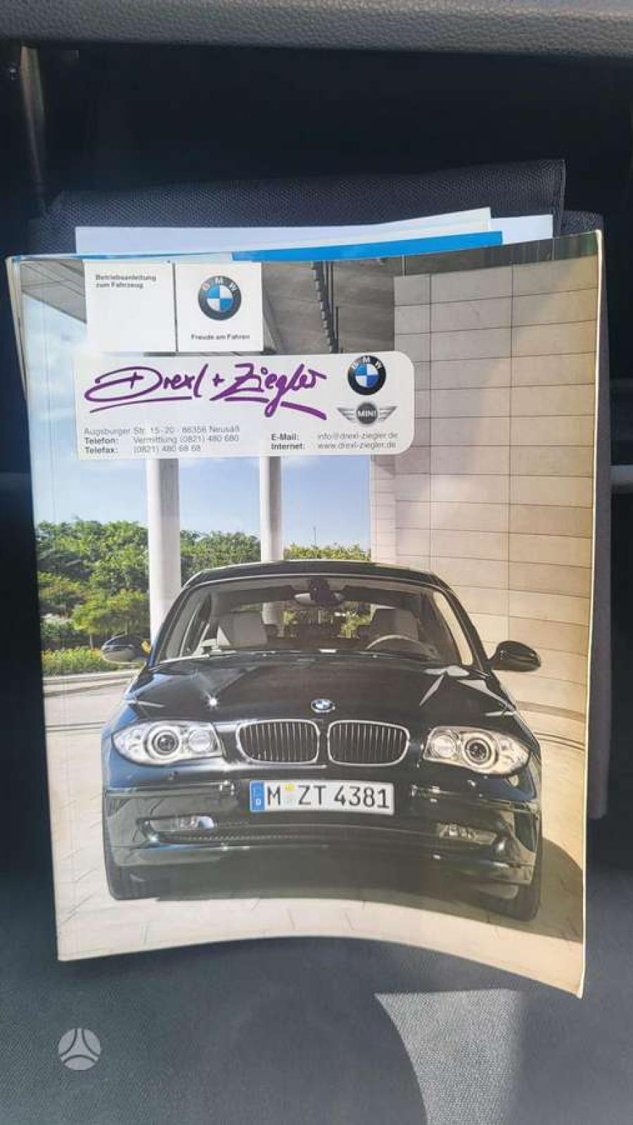 Melns BMW 116 2008 Marijampole, ar dzinēja tilpumu 1.60 L un nobraukumu 166 tūkst. km par 3900 €, foto 17 vietnē AUTOMOTO.COM.LV