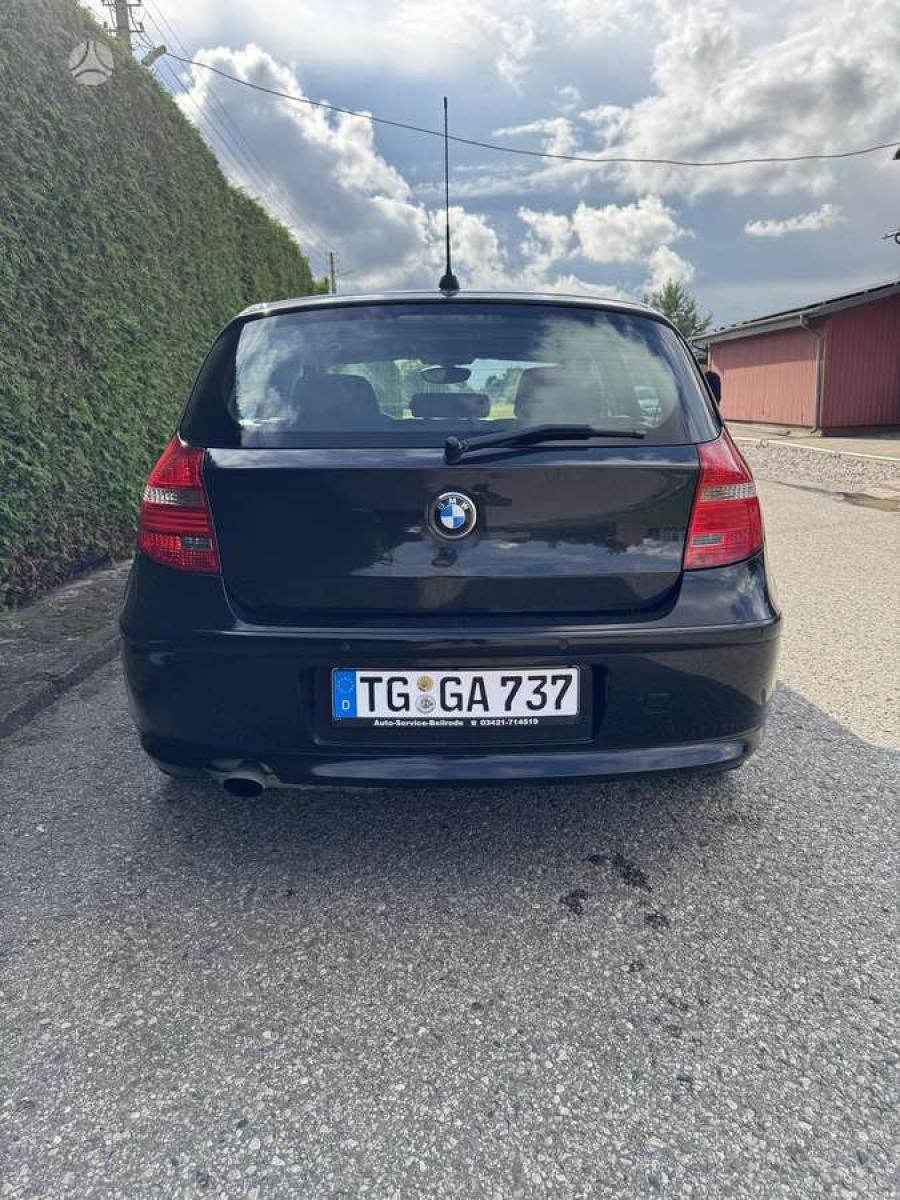 Melns BMW 116 2008 Marijampole, ar dzinēja tilpumu 1.60 L un nobraukumu 230 tūkst. km par 2100 €, foto 5 vietnē AUTOMOTO.COM.LV