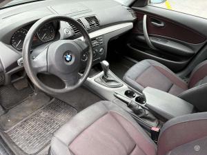 Melns BMW 116 2008 Viļņa, ar dzinēja tilpumu 1.60 L un nobraukumu 123 tūkst. km par 1900 €, foto 10 vietnē AUTOMOTO.COM.LV