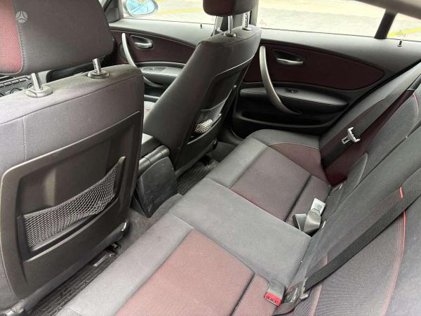Black BMW 116 2008 in Vilnius, with an engine capacity of 1.60 L and mileage of 123 thousand km for 1900 €, photo 10 on AUTOMOTO.COM.LV
