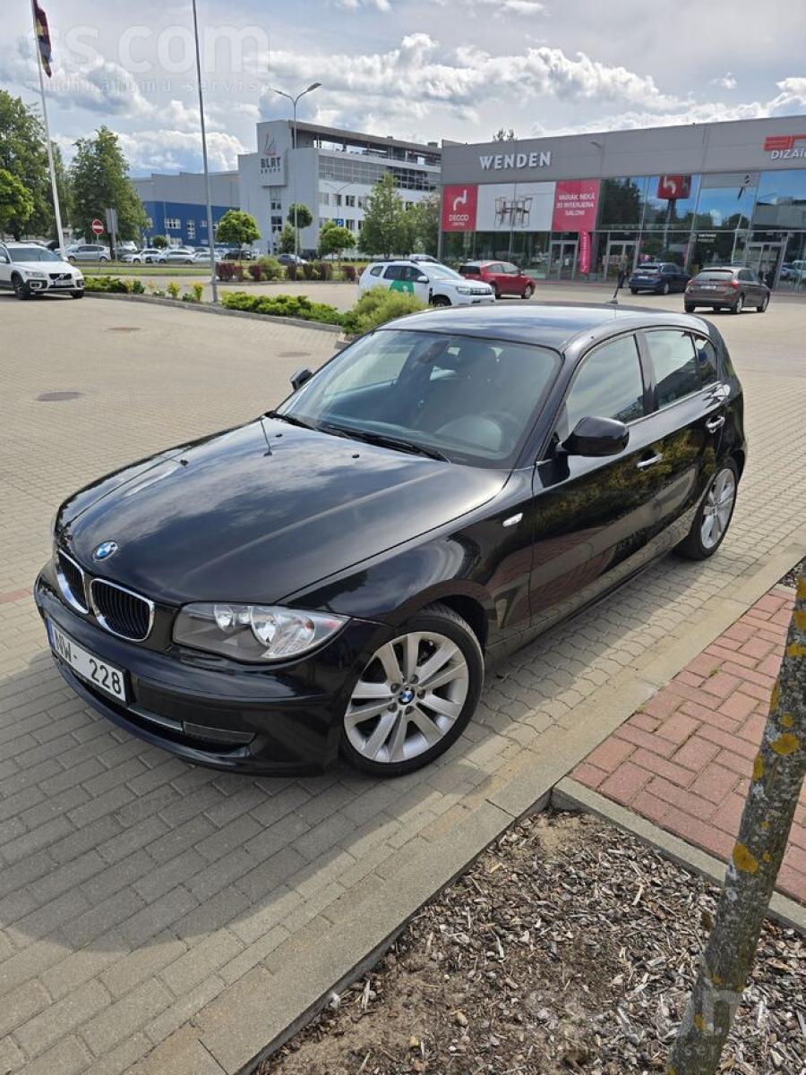 Melns BMW 116 2009 Rīga, ar dzinēja tilpumu 2.00 L un nobraukumu 108 tūkst. km par 3950 €, foto 2 vietnē AUTOMOTO.COM.LV
