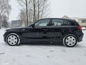Black BMW 116 2009 in Kaunas, with an engine capacity of 2.00 L and mileage of 209 thousand km for 3650 €, photo 8 on AUTOMOTO.COM.LV