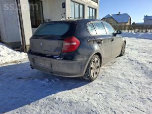 Black BMW 116 2009 in Riga, with an engine capacity of 1.60 L and mileage of 230 thousand km for 1590 €, photo 4 on AUTOMOTO.COM.LV