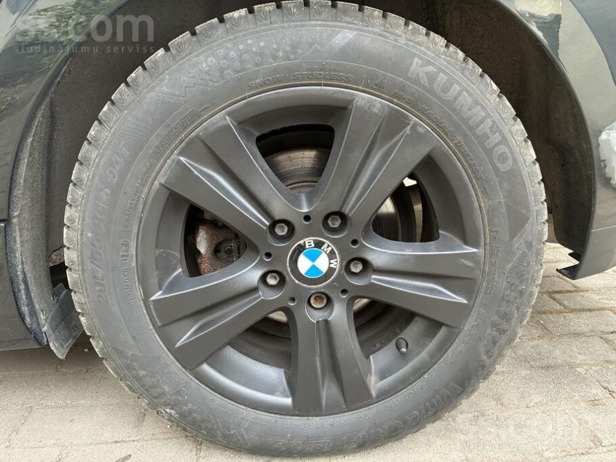 Black BMW 116 2009 in Liepaja, with an engine capacity of 2.00 L and mileage of 178 thousand km for 2200 €, photo 8 on AUTOMOTO.COM.LV