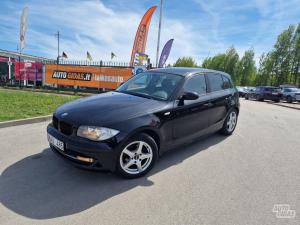 Melns BMW 116 2009 Kauņa, ar dzinēja tilpumu 1.60 L un nobraukumu 203 tūkst. km par 2900 €, foto  vietnē AUTOMOTO.COM.LV