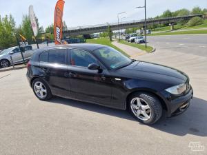 Black BMW 116 2009 in Kaunas, with an engine capacity of 1.60 L and mileage of 203 thousand km for 2900 €, photo 6 on AUTOMOTO.COM.LV