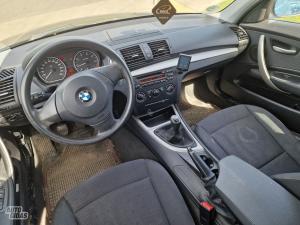 Black BMW 116 2009 in Kaunas, with an engine capacity of 1.60 L and mileage of 203 thousand km for 2900 €, photo 10 on AUTOMOTO.COM.LV