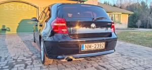 Black BMW 116 2009 in Jelgava, with an engine capacity of 1.60 L and mileage of 151 thousand km for 3299 €, photo 13 on AUTOMOTO.COM.LV